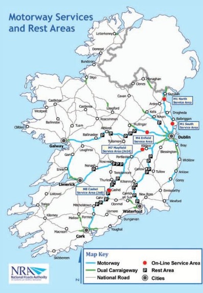 Rest Areas and Lay-bys